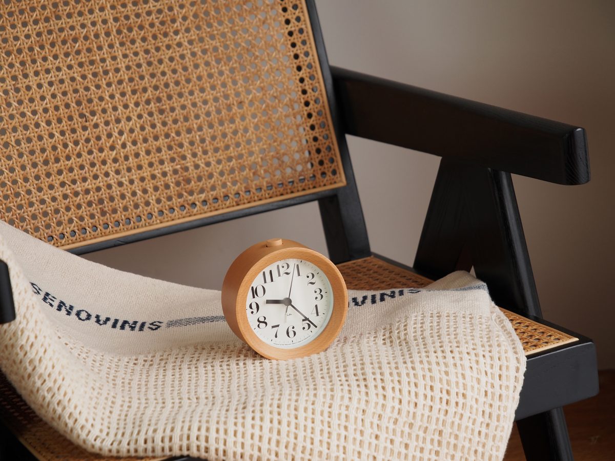 Lemnos Riki Alarm Clock | Japanese Design Clock | Lemnos Clocks